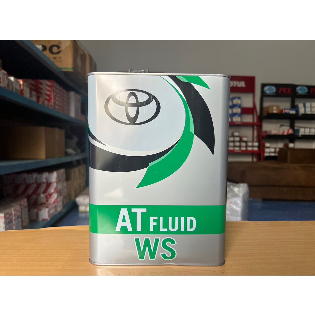 น้ำมันเกียร์ออโต้ TOYOTA ATF WS 4ลิตร Made in japan ผลิตญี่ปุ่น แท้100% ...