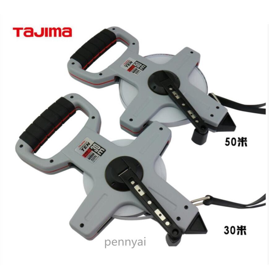 ญี่ปุ่น TAJIMA ENGINEER เทปวัดเหล็กยาว / เทปวัดการก่อสร้างพลเรือน50M 30M HTN-30N | Shopee Thailand