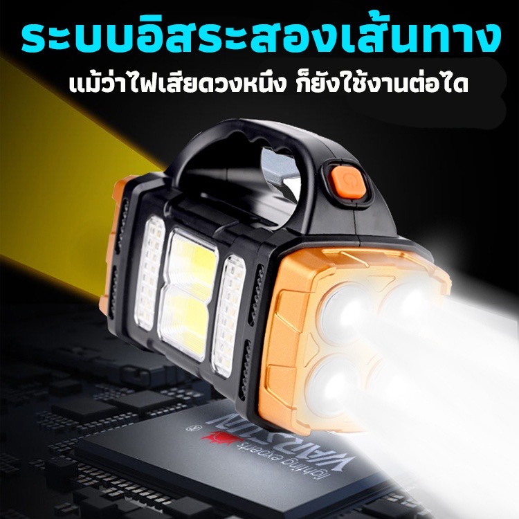 CRX ไฟฉาย ไฟฉายแรงสูง 100000 lumens LEDความสว่างสูง ไฟฉายแรงสูง แท้ ไฟ ...