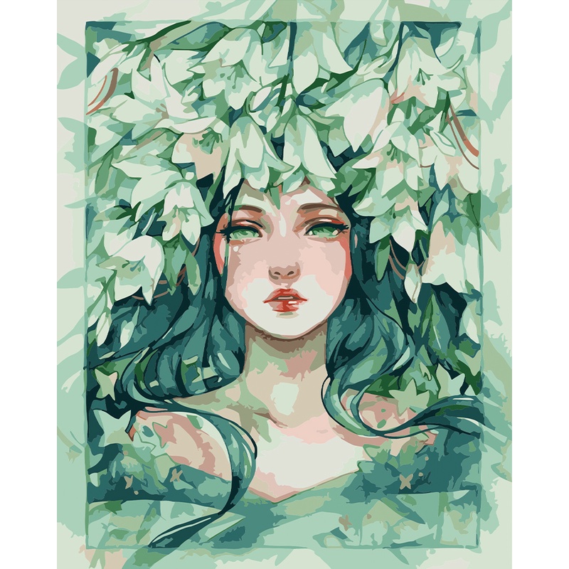 Orfon] ภาพวาดสีน้ํามัน รูปดอกไม้ 40x50 ซม. ของขวัญ สําหรับตกแต่งบ้าน DIY | Shopee Thailand