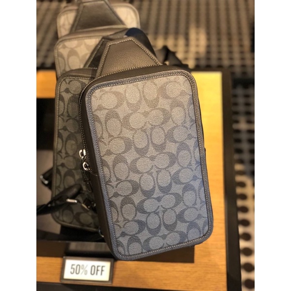 COACH Sullivan Pack In Signature Canvas C9867 | Shopee Thailand