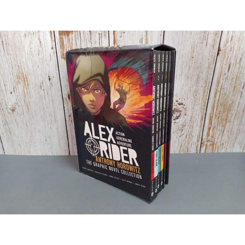 (New) Alex Rider : The Graphic Novel collection set 6 book | Shopee ...