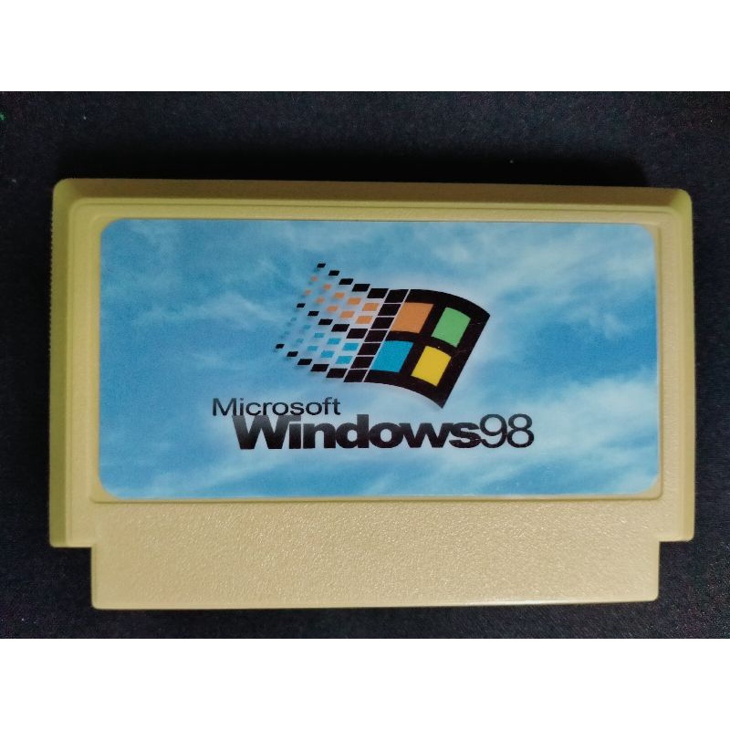 Microsoft Windows 98 Famicom ตลับจำลองการทำงานของ Winndows 98 | Shopee ...