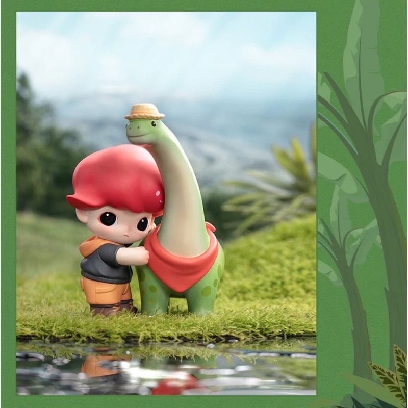 กล่องสุ่ม(แบบเลือกตัว)ลิขสิทธิ์แท้ POP MART Dimoo Jurassic World Series ...