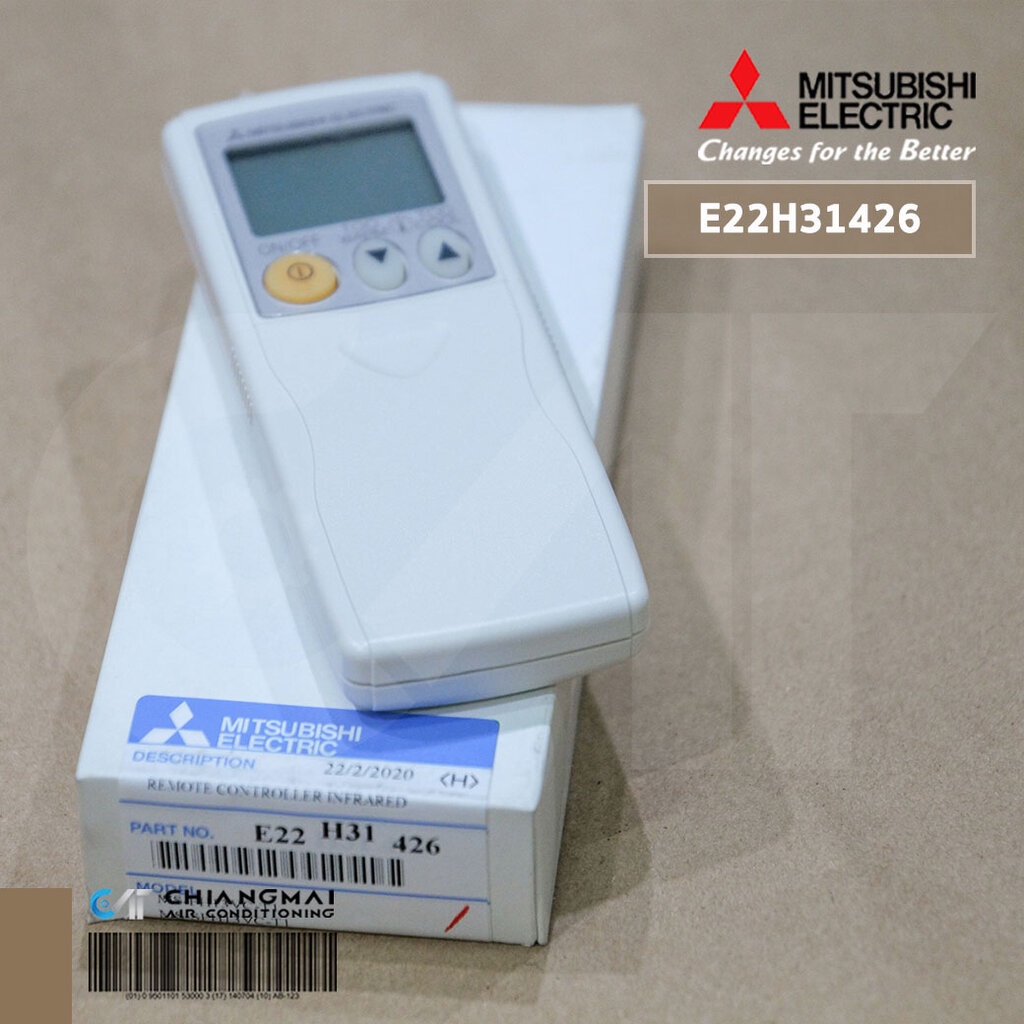 E22H31426 เลิกผลิต (ใช้ E2261V426 แทน) รีโมทแอร์ Mitsubishi Electric ...
