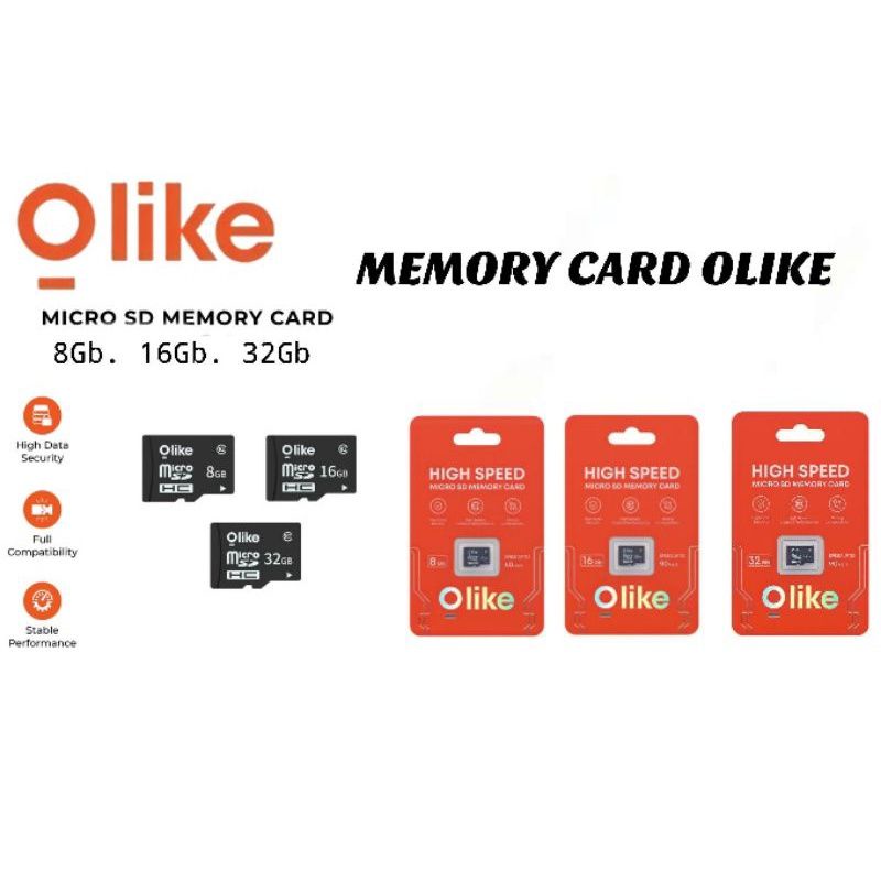 Olike การ์ดหน่วยความจํา Micro SD ความเร็วสูง 10 ระดับ รักษาความปลอดภัย ...