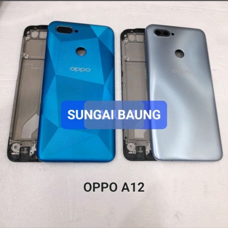 เคสแบบเต็ม สําหรับ oppo a12 กรอบ + ประตูหลัง | Shopee Thailand