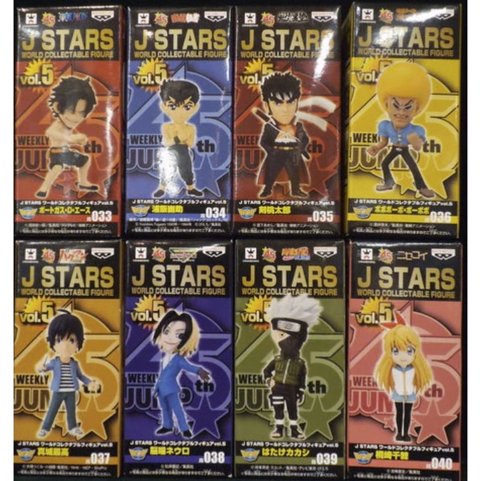 Banpresto J STARS WCF Vol.5 รวมตัวละครจาก โชเน็นจัมป์ (Shonen Jump) ครบรอบ 45 ปี JSTARS ชุดที่ 5 ...