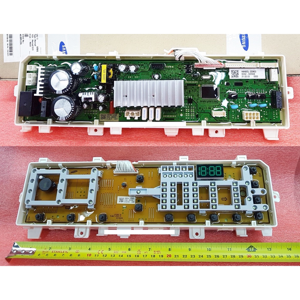 อะไหล่แท้ศูนย์/บอร์ดเครื่องซักผ้าซัมซุง/MAIN/SAMSUNG/DC92-02236E ...