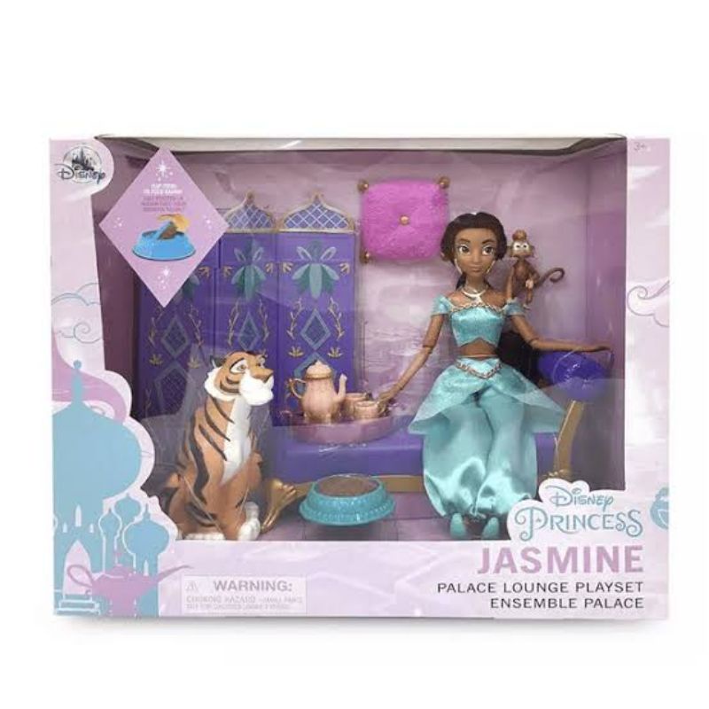เจ้าหญิงอะลาดิน Disney Jasmine Classic Doll Palace Lounge Play Set ...