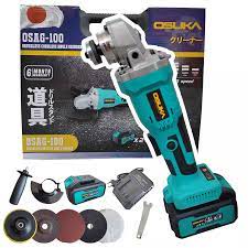 เครื่องเจียรแบตเตอรี่ไร้สาย OSUKA 4 นิ้ว OSAG-100 | Shopee Thailand