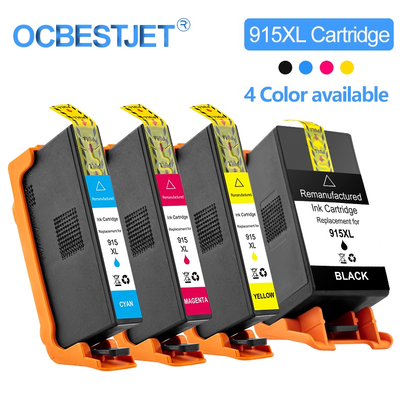 สำหรับ HP 915 915XL ตลับหมึกที่รองรับ OfficeJet 8010 8020 8022 8023 ...
