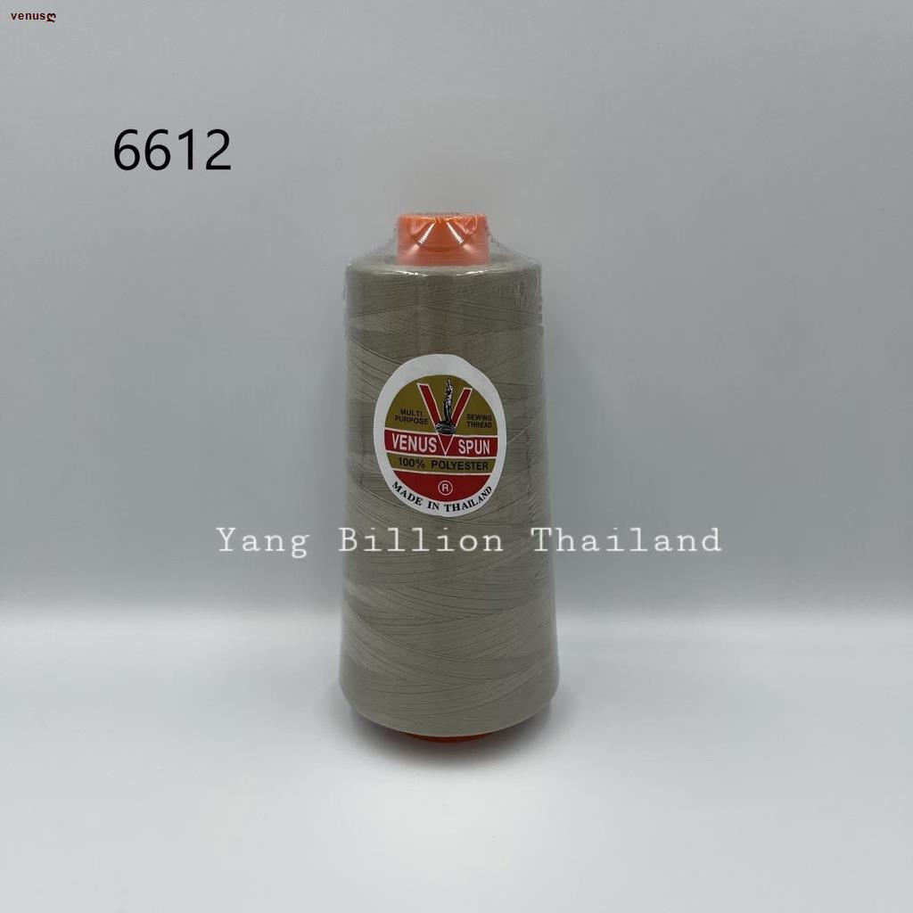 จัดส่งทันที℗ด้ายเย็บผ้าวีนัส ด้ายหลอดใหญ่ ด้ายCMPเบอร์ 60 30/2 แกนส้ม 270g Venus sewing thread ...