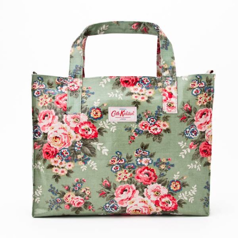 Cath Kidston Carry All Candy Flowers Box Bag กระเป๋าแคท คิสตันทรงTote ...