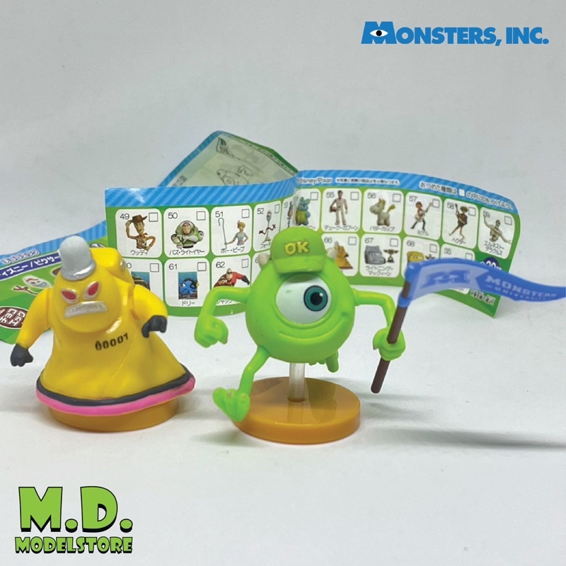 โมเดล Mike Wazowski + Roz Monsters, Inc. / Monsters University | Shopee ...