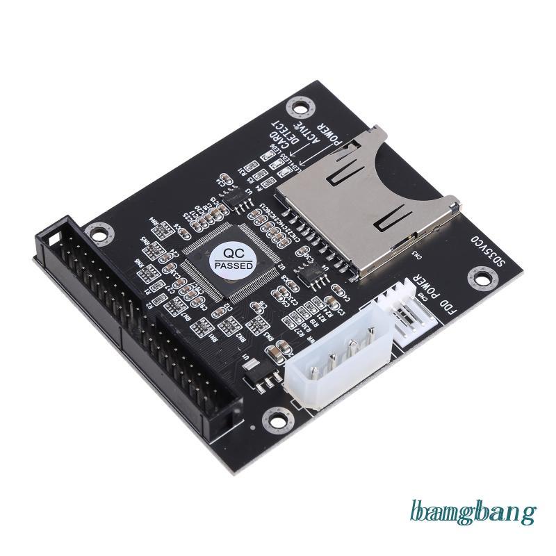 ปัง SD SDHC SDXC สําหรับ MMC to 3.5 "40Pin Male IDE Adapter Card การ์ดหน่วยความจํา SD to IDE ...