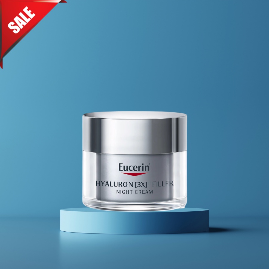 Eucerin Hyaluron [3X] Filler Night Cream | Shopee Thailand