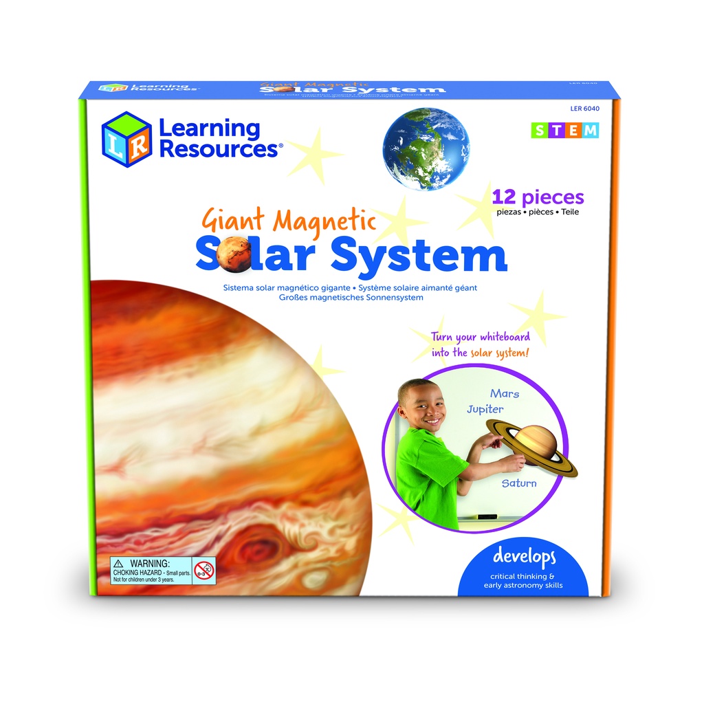 [แบรนด์ Learning Resources] Giant Magnetic Solar System [อายุ 5-9 ขวบ ...