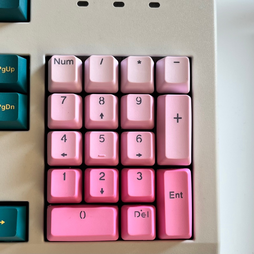 [โค้ดคุ้มลด 20%] Numpad Keycap คีย์แคป Mechanical Keyboard Custom ...