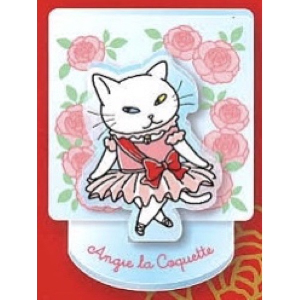 **พร้อมส่ง**กาชาปองน้องแมวอะคริลิก angie la coquette ของแท้ | Shopee ...