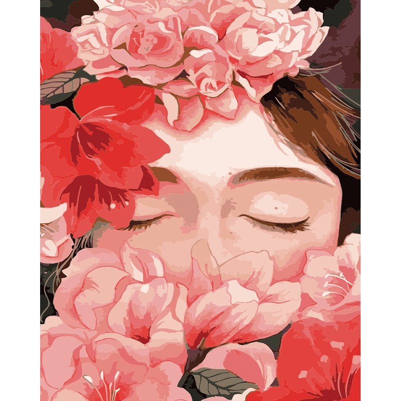 Orfon] ภาพวาดสีน้ํามัน รูปดอกไม้ 40x50 ซม. ของขวัญ สําหรับตกแต่งบ้าน DIY | Shopee Thailand