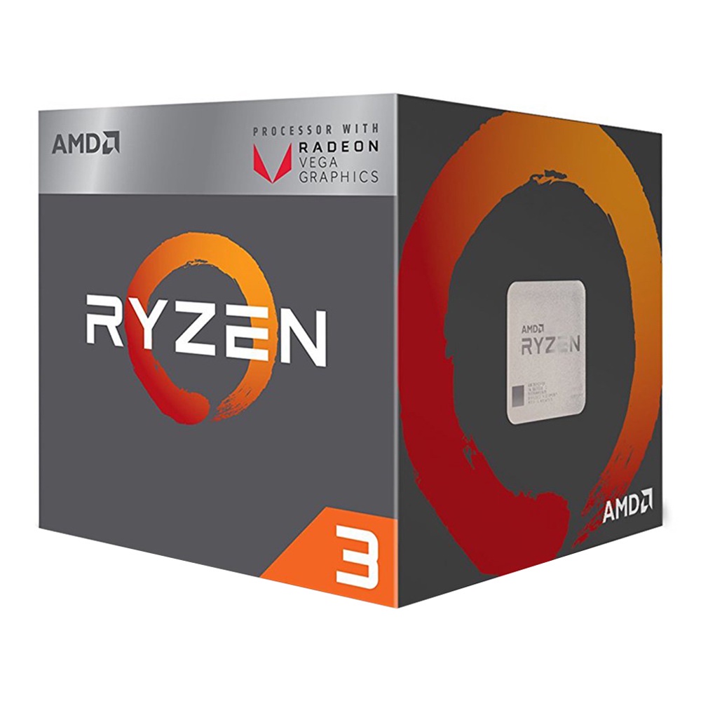 CPU AMD RYZEN 3 2200G 4C/4T (3.70GHz) R3 2200G AM4 ฟรี ซิลิโคน พร้อมส่ง ...