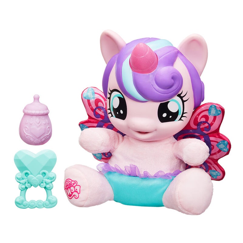 Hasbro My Little Pony Friendship Magic Baby Flurry Heart Talking Lights ...