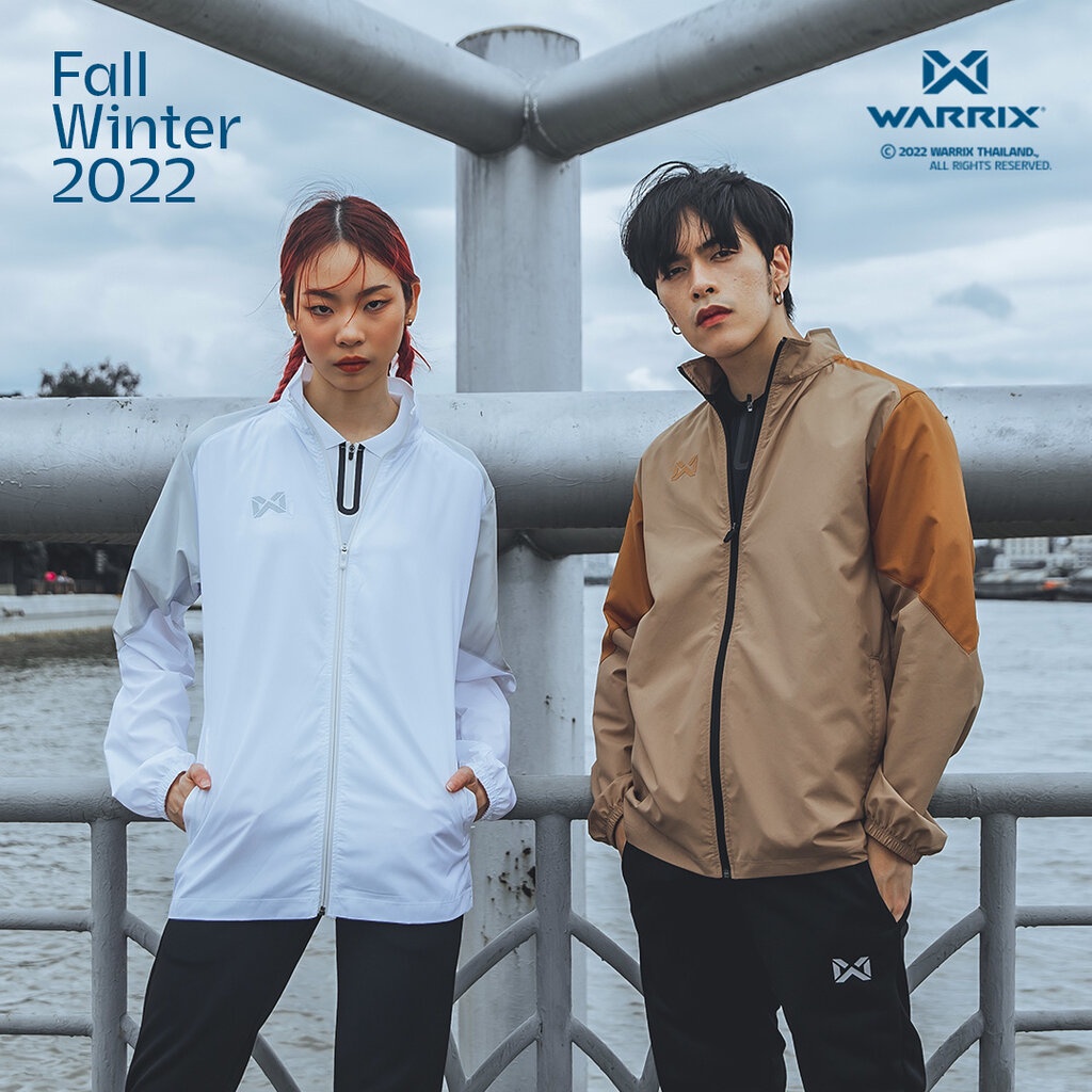 WARRIX เสื้อแจ็คเก็ตผ้าร่ม กันลม Jacket รุ่น Herit Woven (WA-223JKACL36 ...