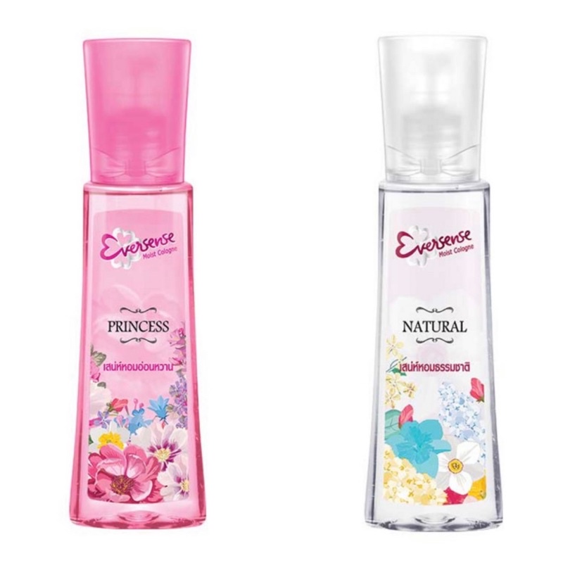EVERSENCE PRINCESS & Natural เอเวอร์เซ้นส์ มอยซ์ โคโลญ กลิ่นพริ้นเซส ...