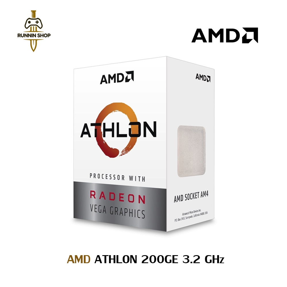 [สินค้ามือสอง] CPU (ซีพียู) AM4 AMD ATHLON 200GE 3.2 GHz | Shopee Thailand