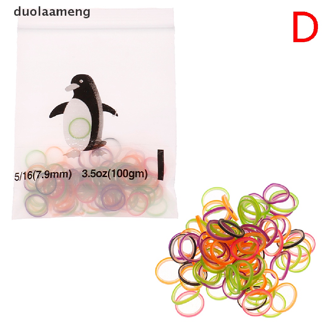 [duolaameng] 100 ชิ้น แถบยางยืด สี จัดฟัน ยางรัด [TH] | Shopee Thailand