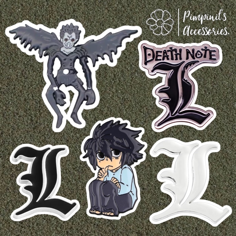 ʕ •ᴥ•ʔ พร้อมส่ง : เข็มกลัดเซ็ทยมฑูตลุค เดธโน๊ต | Ryuk Angel Of Death ... ʕ •ᴥ•ʔ พร้อมส่ง : เข็มกลัดเซ็ทยมฑูตลุค เดธโน๊ต | Ryuk Angel Of Death ...