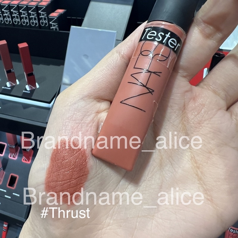 แท้💯 ลิป NARS air matte lip color 7.5ml สี Joyride, Gipsy, Shag, Surrender | Shopee Thailand