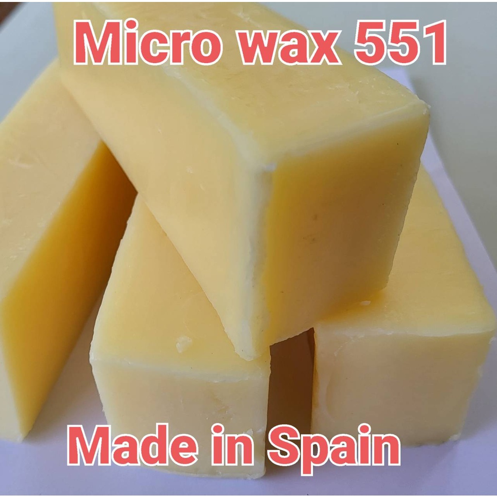 500 กรัม/ถุง นำเข้าจากสเปน Micro wax , Microcrystalline wax Made in ...
