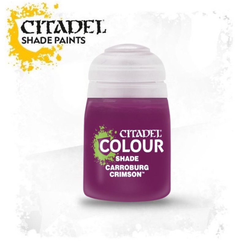 CITADEL COLOR (SHADE) Berserker Bloodshade, Carroburg Crimson, Targor ...