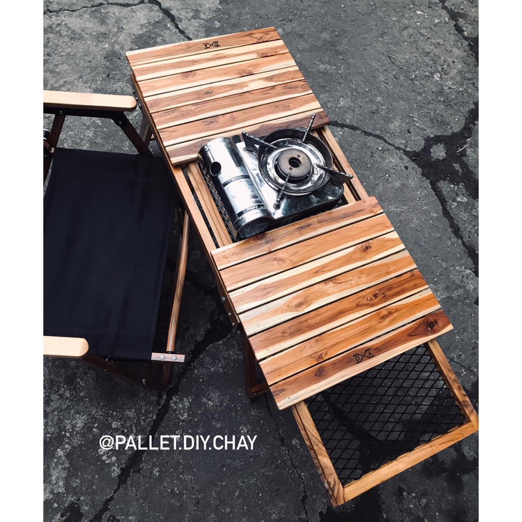 โต้ะ IGT DNA CAMP เป็นงานไม้ แคมป์ปิ้ง | Shopee Thailand