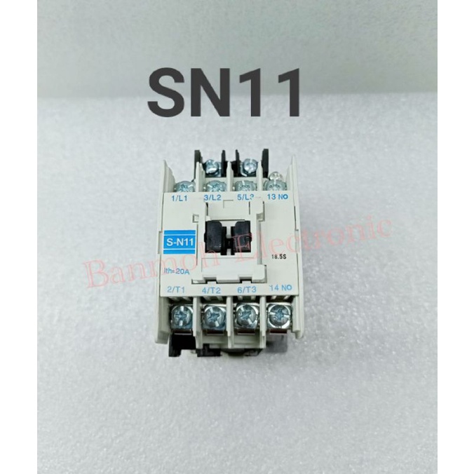 S-N11 แมกเนติกคอนแทคเตอร์ มีโวล์ให้เลือก24V,110V,220V380V SN-11 ยี่ห้อ ...