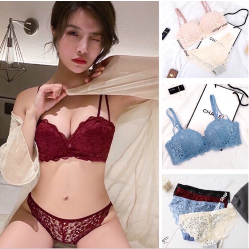 Bramin เสื้อใน ดันทรง ลายลูกไม้ สปอร์ตบรา รุ่นB066 เสื้อในไร้โครง บราไร้โครง ฟองน้ำในตัว ...