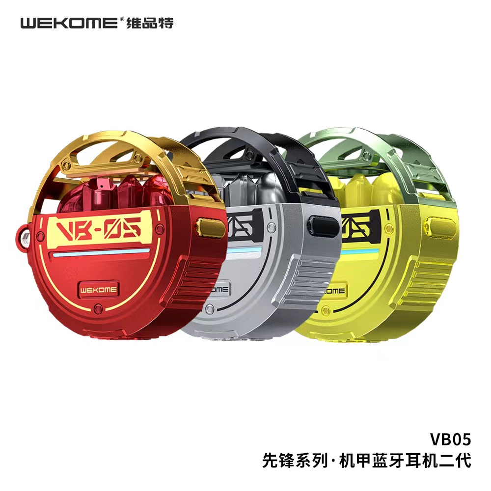 WEKOME VB05 Vanguard Series Mecha Earbuds 2nd-Generation หูฟังบลูทูธ ...