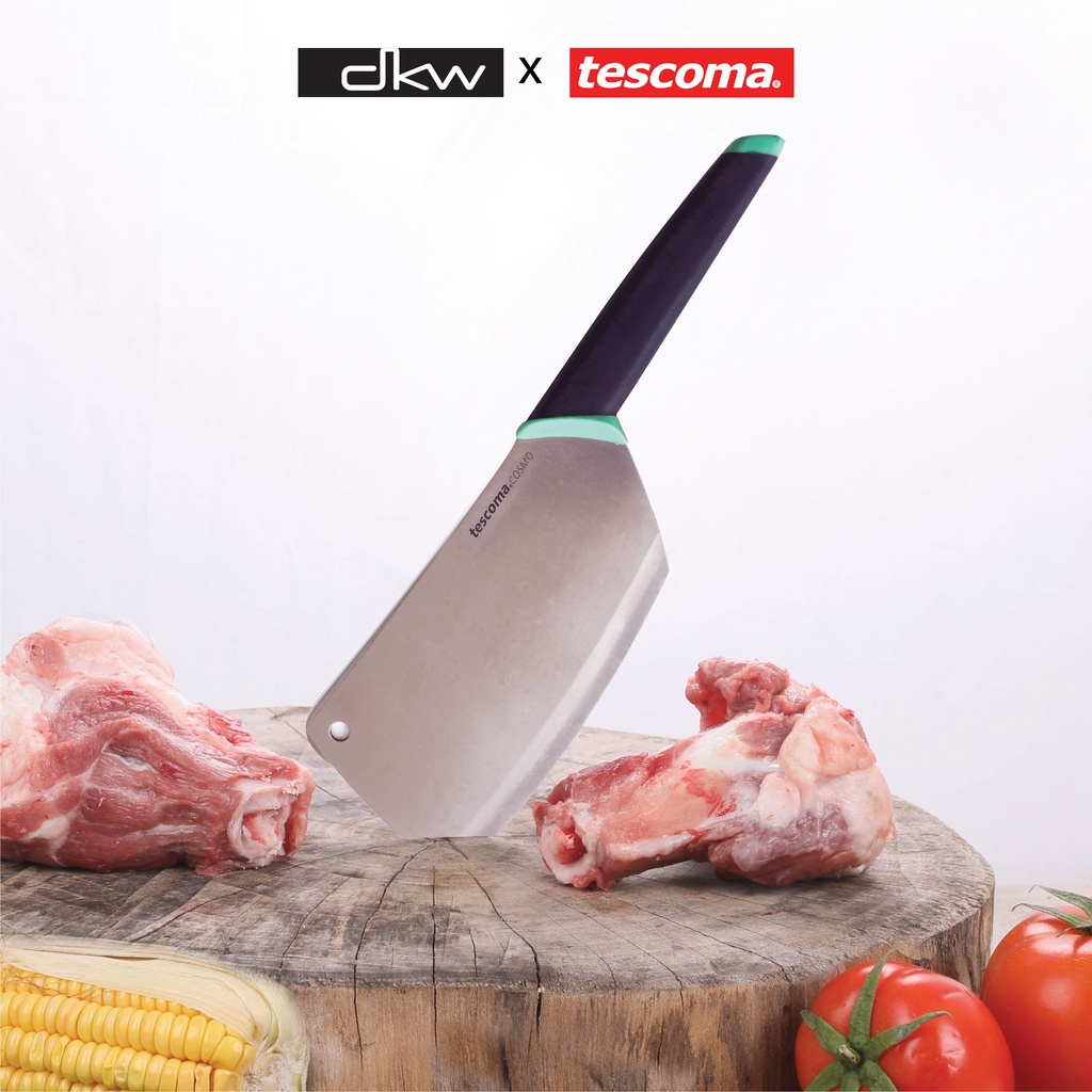 [ของขวัญปีใหม่] [ลดล้างสต็อก!] TESCOMA TES-863524 มีดสับ มีดอีโต้ ปังตอ ...