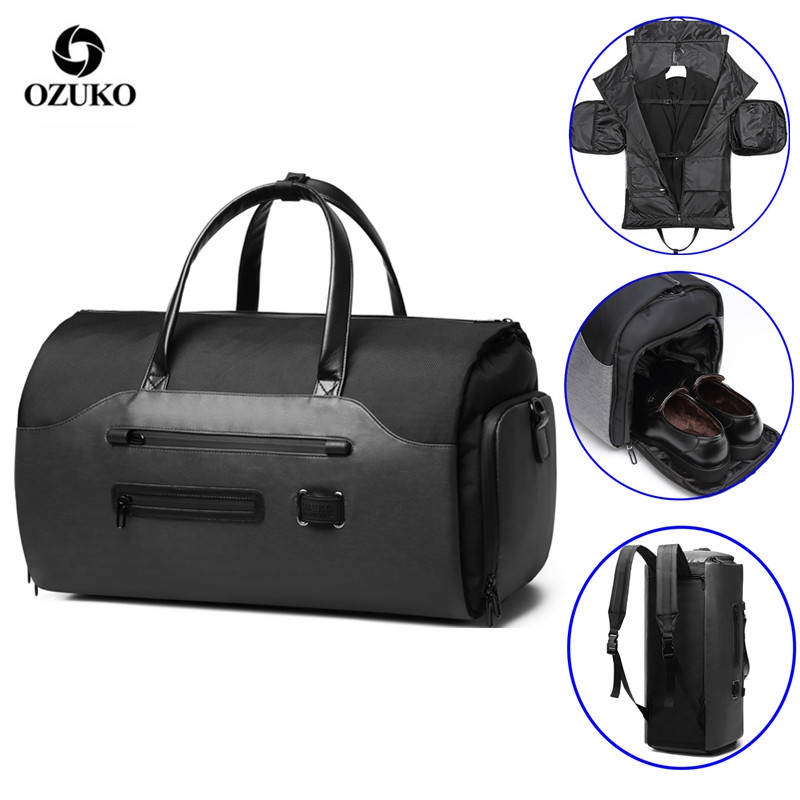 OZUKO Travel Bag Multifunction Men Suit Storage Large Capacity Luggage ...
