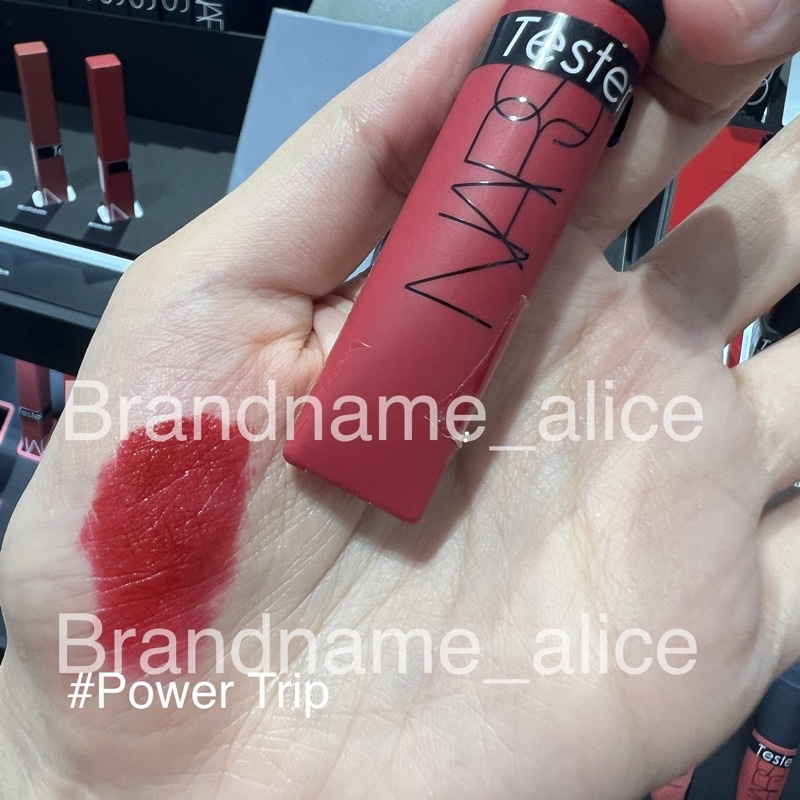 แท้💯 ลิป NARS air matte lip color 7.5ml สี Joyride, Gipsy, Shag, Surrender | Shopee Thailand