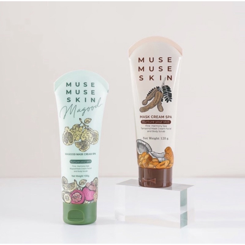 MUSE MUSE SKIN มาส์กมะขาม มาส์กมะกรูด ลดสิว ผิวกระจ่างใส | Shopee Thailand