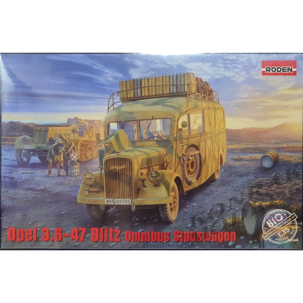 RODEN 810 OPEL 3.6-47 OMNIBUS [1/35] | Shopee Thailand