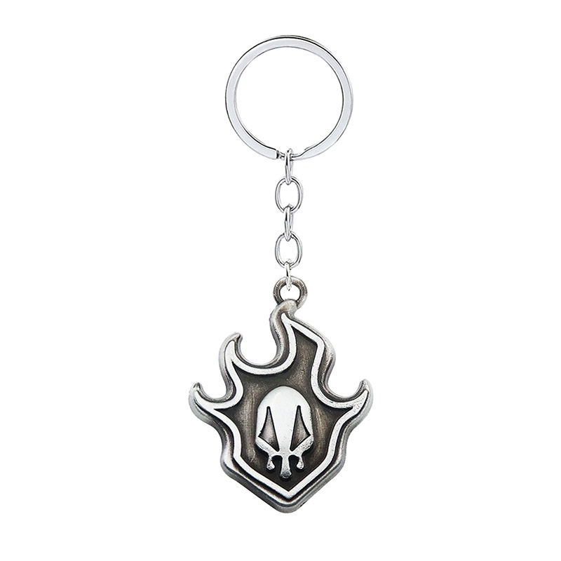 พวงกุญแจ จี้หัวกะโหลก ลายการ์ตูนอนิเมะ Bleach Kurosaki Bull Head Void ...