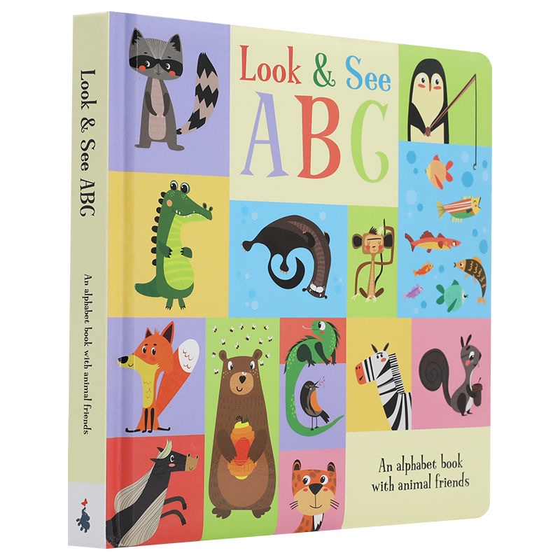 A Book*Look and See ABC Children's English Alphabet Enlightenment ...