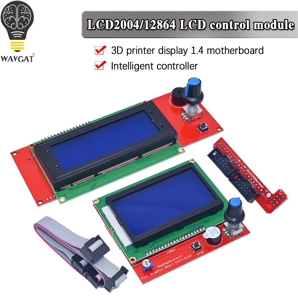 แผงควบคุมหน้าจอ LCD 2004 12864 สําหรับเครื่องพิมพ์ 3D Ramps 1.4 Ramps 1 ...