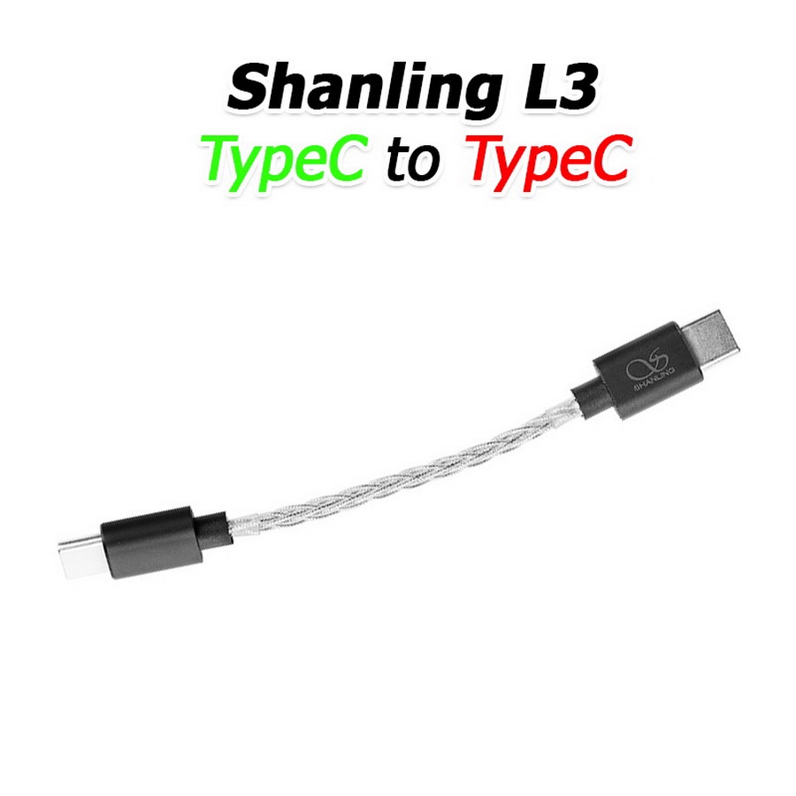 Shanling L3 สาย Audio หัว TypeC/Ligntning ต่อออก DAC/AMP | Shopee Thailand