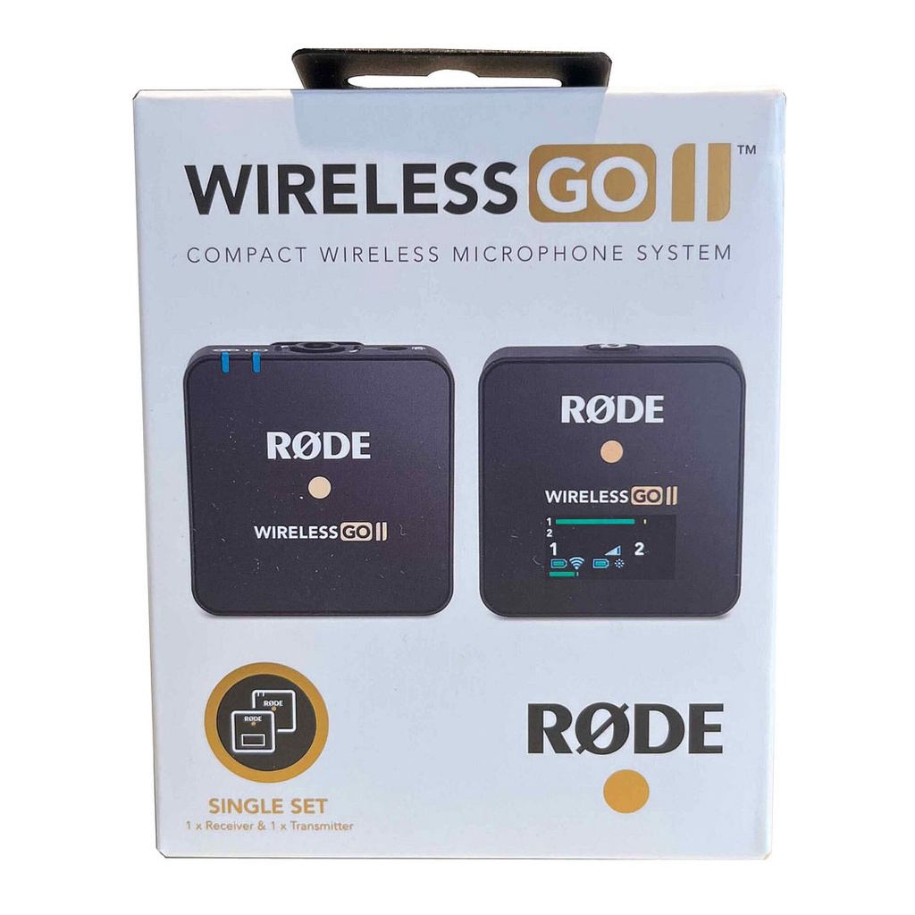 Rode Wireless GO II Single Set Ultra-compact Wireless Microphone System | Shopee Thailand