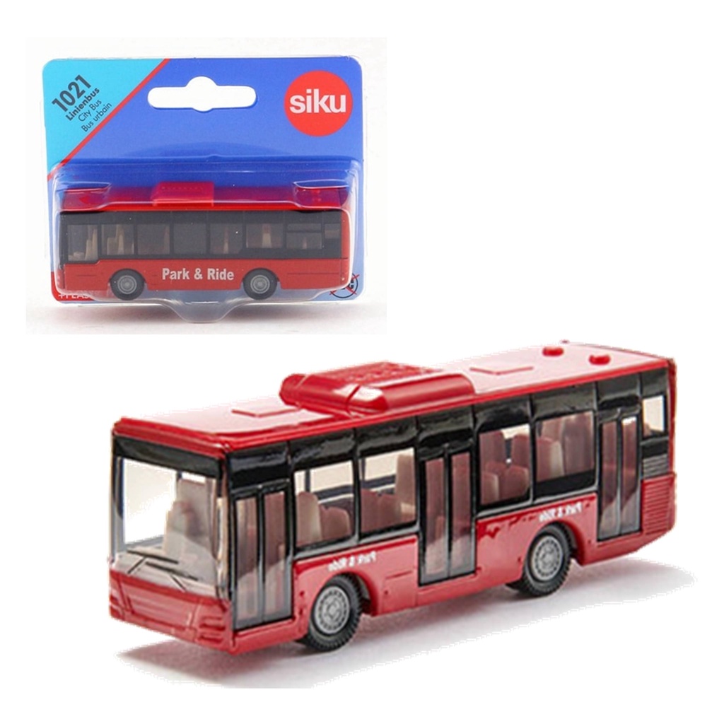 Siku(ซิกุ)Urban Bus ของสะสมโมเดลรถเหล็กซิกุ รหัสSK1021 | Shopee Thailand